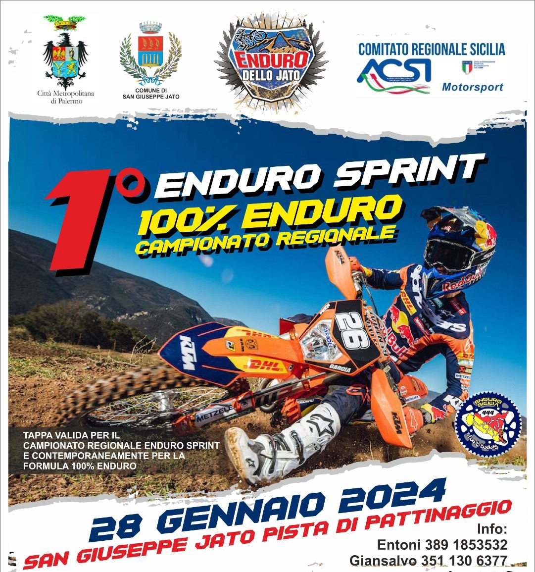 Enduro, L'off-road sbarca a S. Giuseppe Jato, a fare da guida Entoni ...