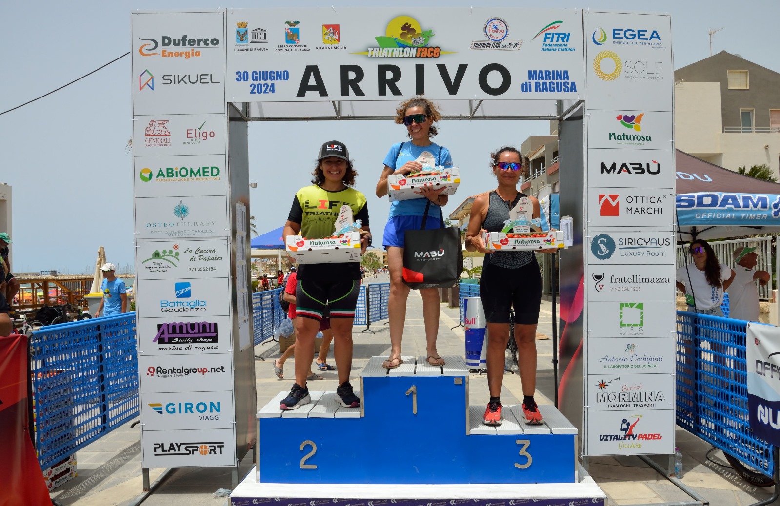 Triathlon, Il Magma Team fa incetta di podi alla prima sprint di Marina ...
